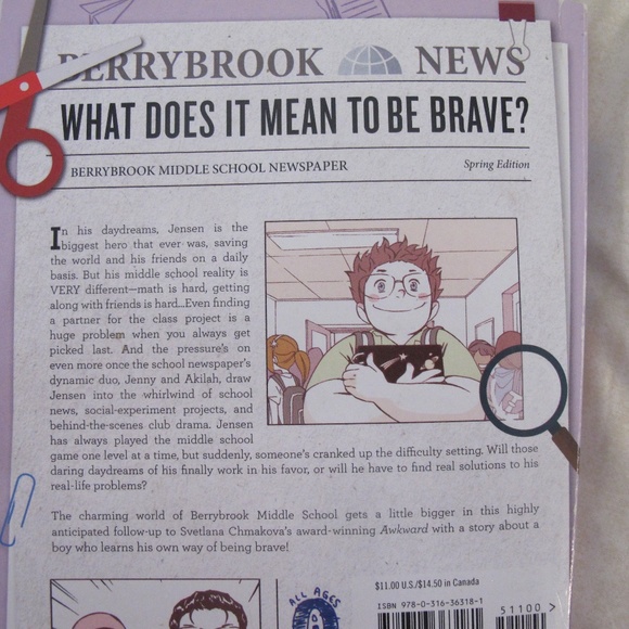 JY | Accents | 3 Svetlana Chmakova Books Awkward Brave Crush | Poshmark